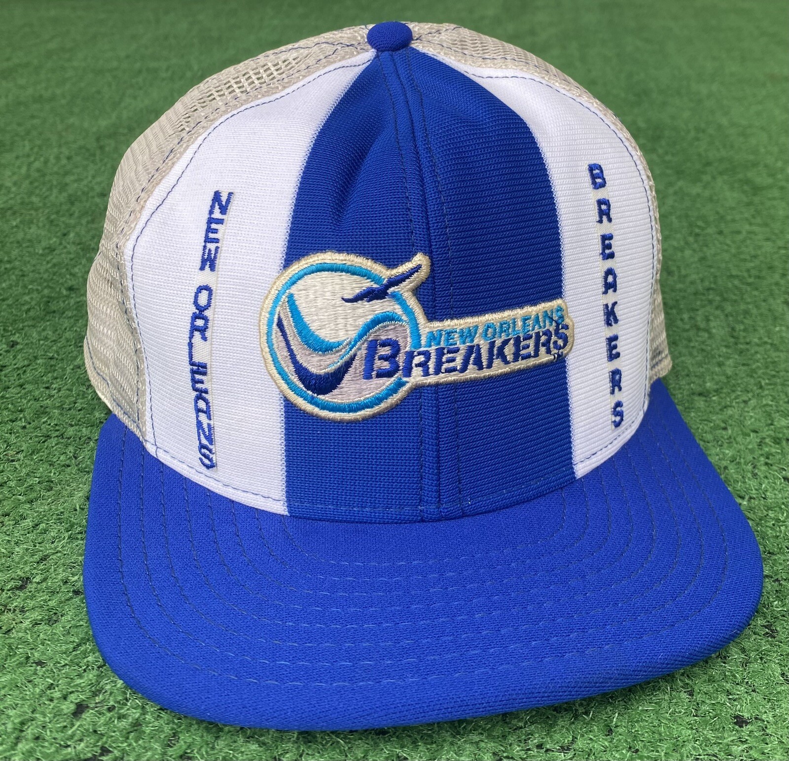 Vintage 80’s New Orleans Breakers USFL Embroidered Snapback Hat Sz ...