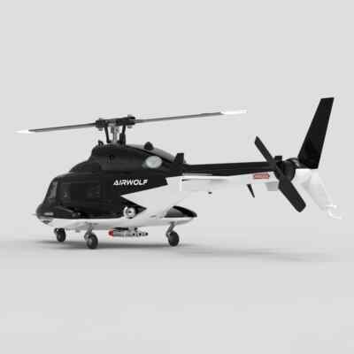 Remote Control Helicopter WOLFBUSH AW-911 RTF 9CH GPS RC Airwolf 6G/3D ...
