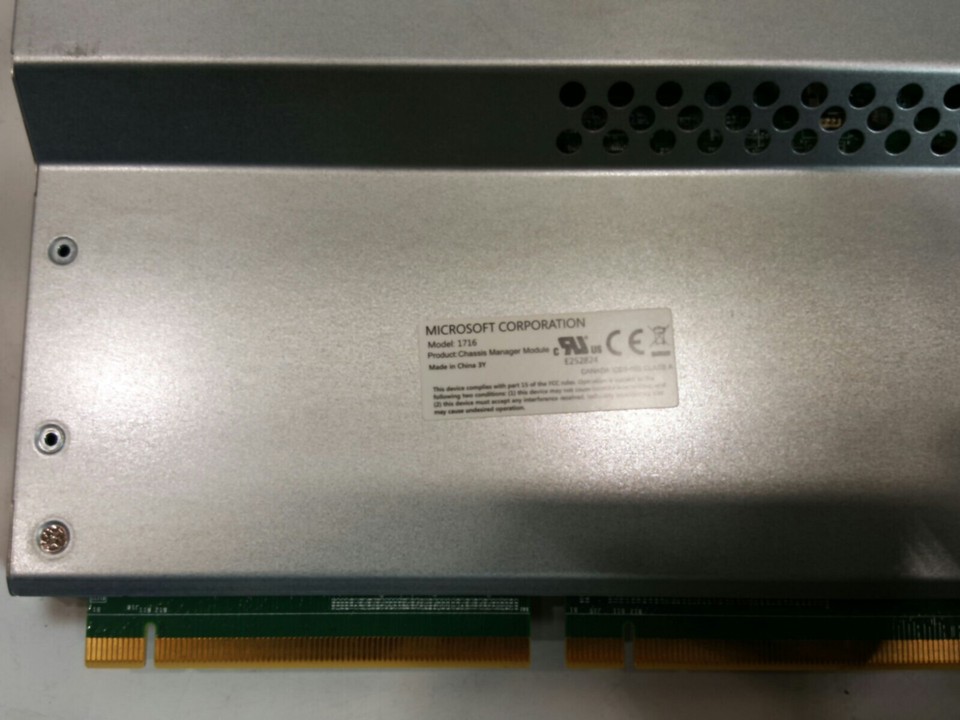 Microsoft Corporation Manager Module Model 1716 X938626-001 | eBay