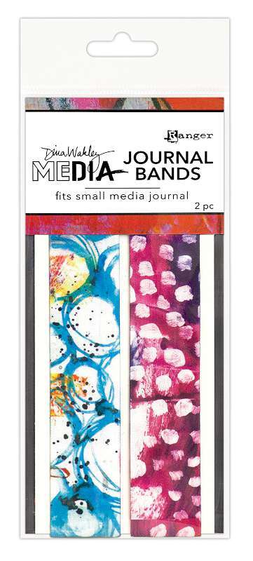 Dina Wakley Media Printed Journal Bands Small | eBay
