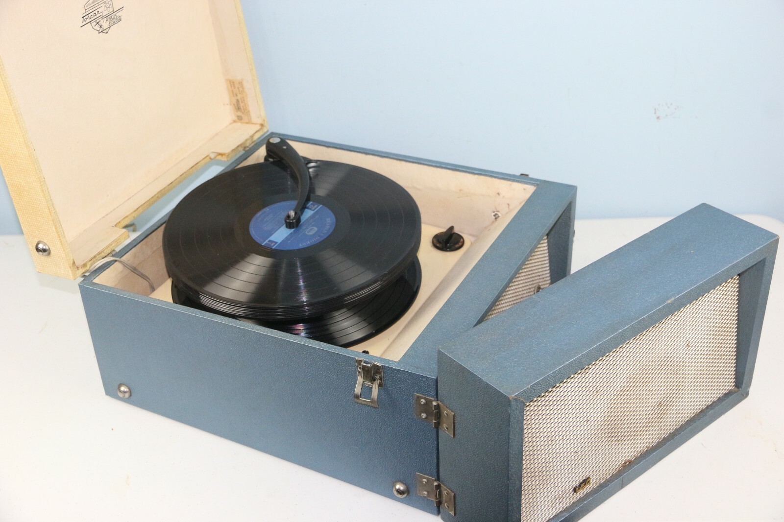 Vintage Collaro Conquest Turntable Record Changer Player in Portable ...