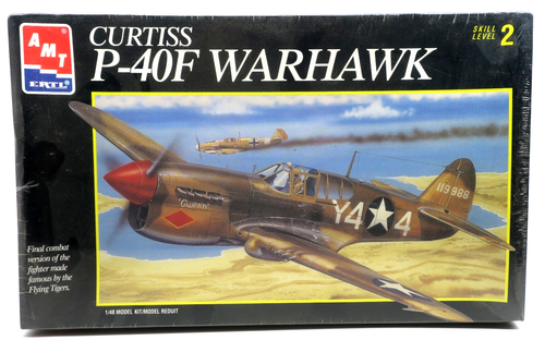 AMT 1/48 Curtiss P-40F Warhawk Model Kit | eBay