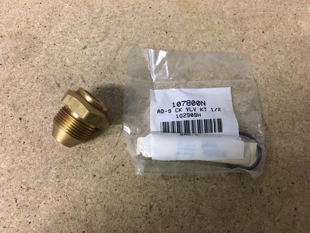 Genuine Bendix 107800N 1/2" NPT Check Valve for AD-9 Air Dryers | eBay