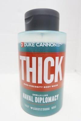 Duke Cannon Supply Co THICK High Viscosity Body Wash NAVAL DIPLOMACY 17 ...