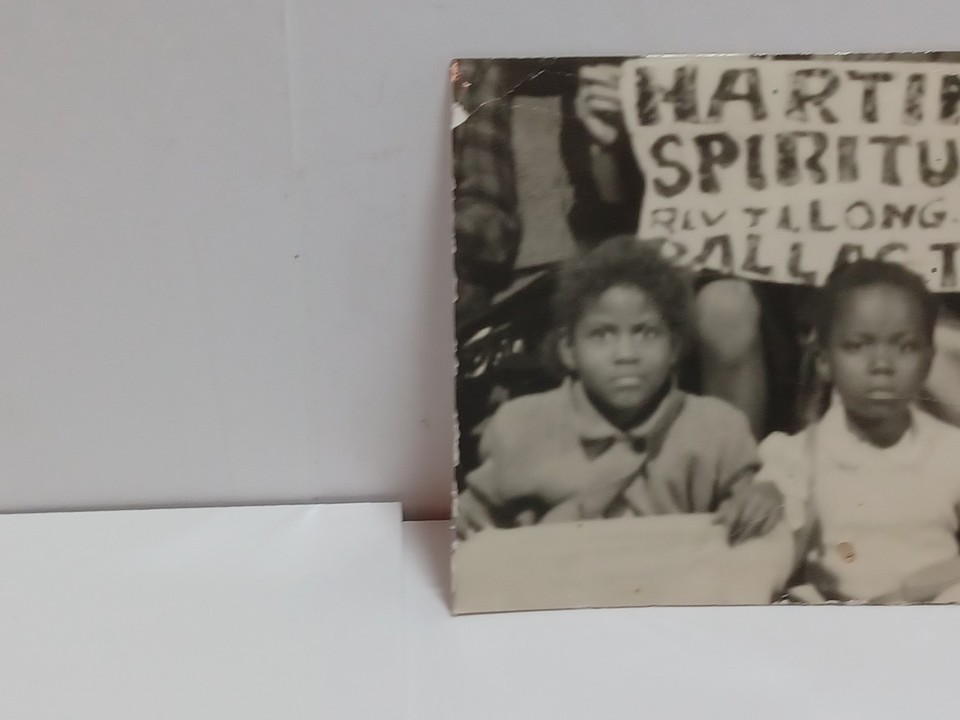 Vintage Photo Booth Photo African American Children at Martin Temple Tx ...