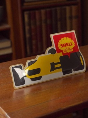 Ancien autocollant publicitaire Shell vintage rétro collection ...