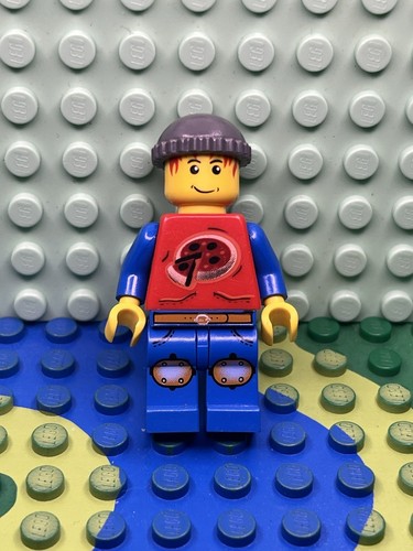 Lego City Minifigures Xtreme Stunts Pepper Roni Knit Cap Ixs011 | eBay