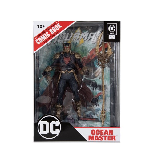 Dc Direct 7In Figure With Comic - Aquaman Wv3 - Ocean Master | eBay