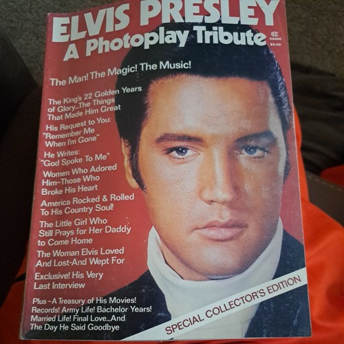Thee Complete Elvis Presley Magazine 1977 with Poster and 4 other ...