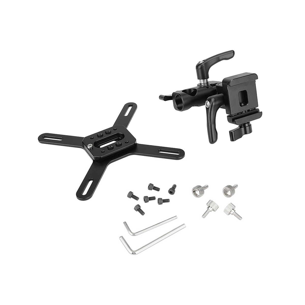 2X(Adjustable Monitor Stand Bracket with Release Dovetail Clip, Mount ...