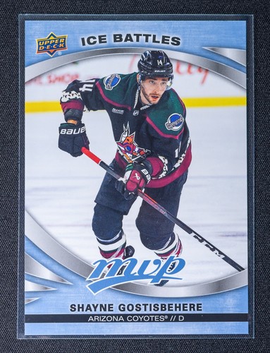 2023-24 Upper Deck MVP Hockey Ice Battles Card #184 Shayne Gostisbehere ...