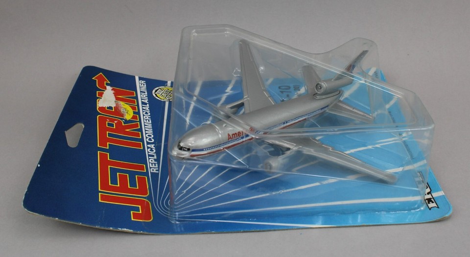 ERTL *JET TRAN* American Airlines DC-10 Commercial Airliner DIECAST ...