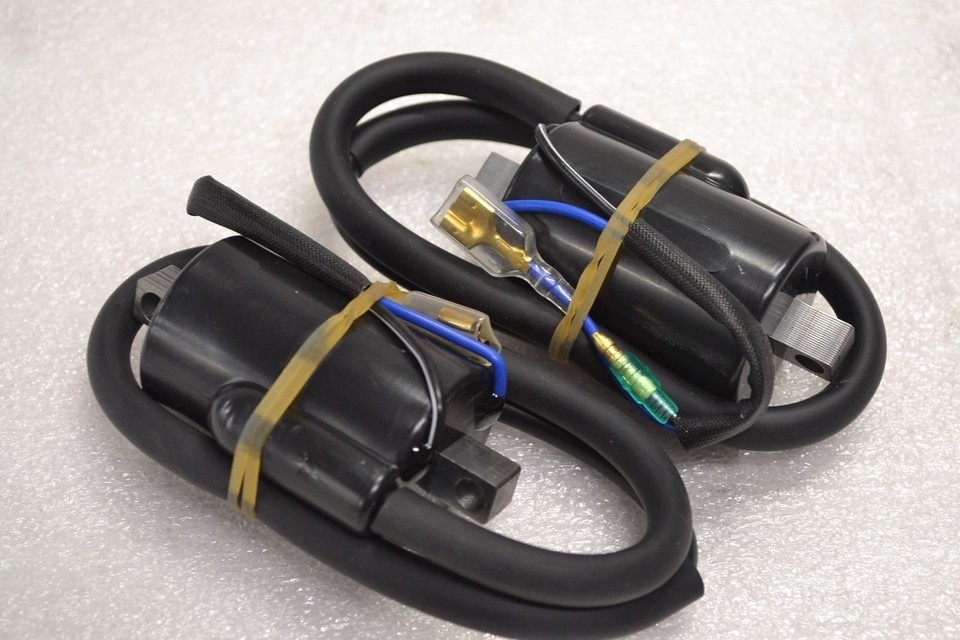 Honda CB350 CL350 SL350 CB360 Ignition Spark Coil Set with NGK Plug ...