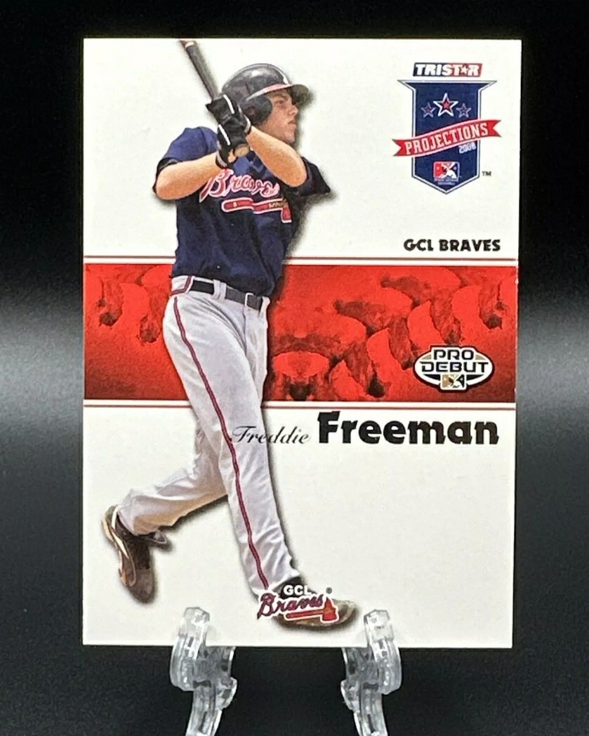 FREDDIE FREEMAN ROOKIE CARD 2008 Pro Debut TRISTAR PROJECTIONS #154 RC ...