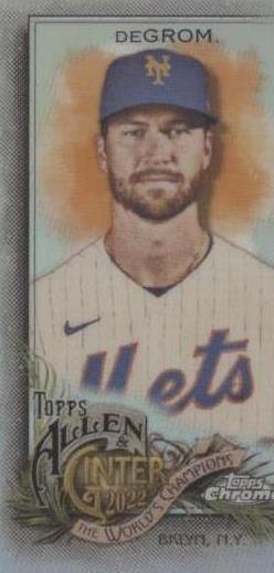 2022 Topps Allen & Ginter Chrome - Jacob deGrom #6 Mini for sale online ...