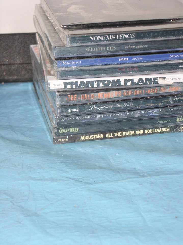 20 NEW SEALED METAL CDS~~ PENNYWISE, SPARTA, PURGE D.I. + 17 (ALL ...