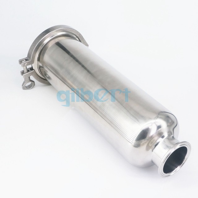 51mm Pipe OD 2" Tri Clamp SUS 304 In-line Filter Strainer Brewing ...