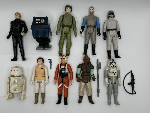 Vintage Clean Star Wars 14 Figure LOT Original 1977-1983 Kenner with ...