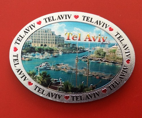 Tel Aviv City Panoramic View Souvenir Fridge Magnet, Israel | eBay
