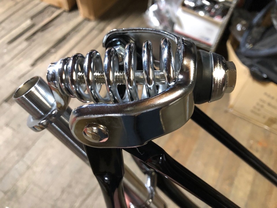 Bicycle springer fork SCHWINN front end BLACK FITS 1949-1959 mans BIKE ...