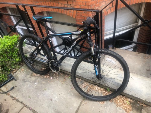 Muddy Fox Anarchy 100 Mountain Bike Black Blue Large Frame | eBay UK