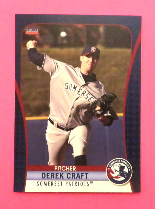 2022 Choice, Somerset Patriots - DEREK CRAFT | eBay