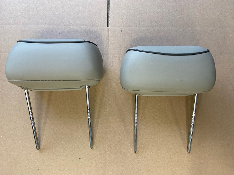 2003 - 2009 Lincoln Town Car Designer Back Seat Head Rest Set Gray ...