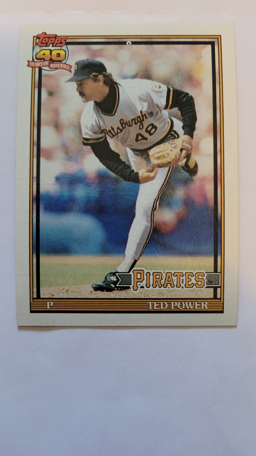 1991 TOPPS TED POWER #621 NM | eBay