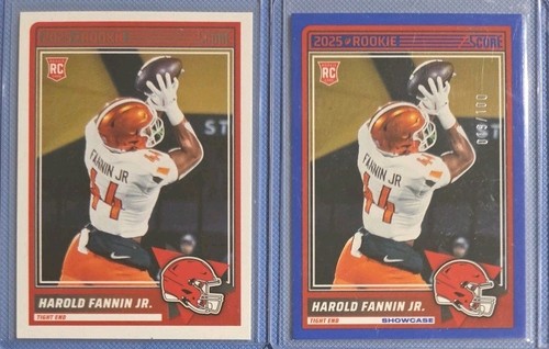 2025 Panini Score Football - Harold Fannin Jr. (RC) #4 Browns Blue ...