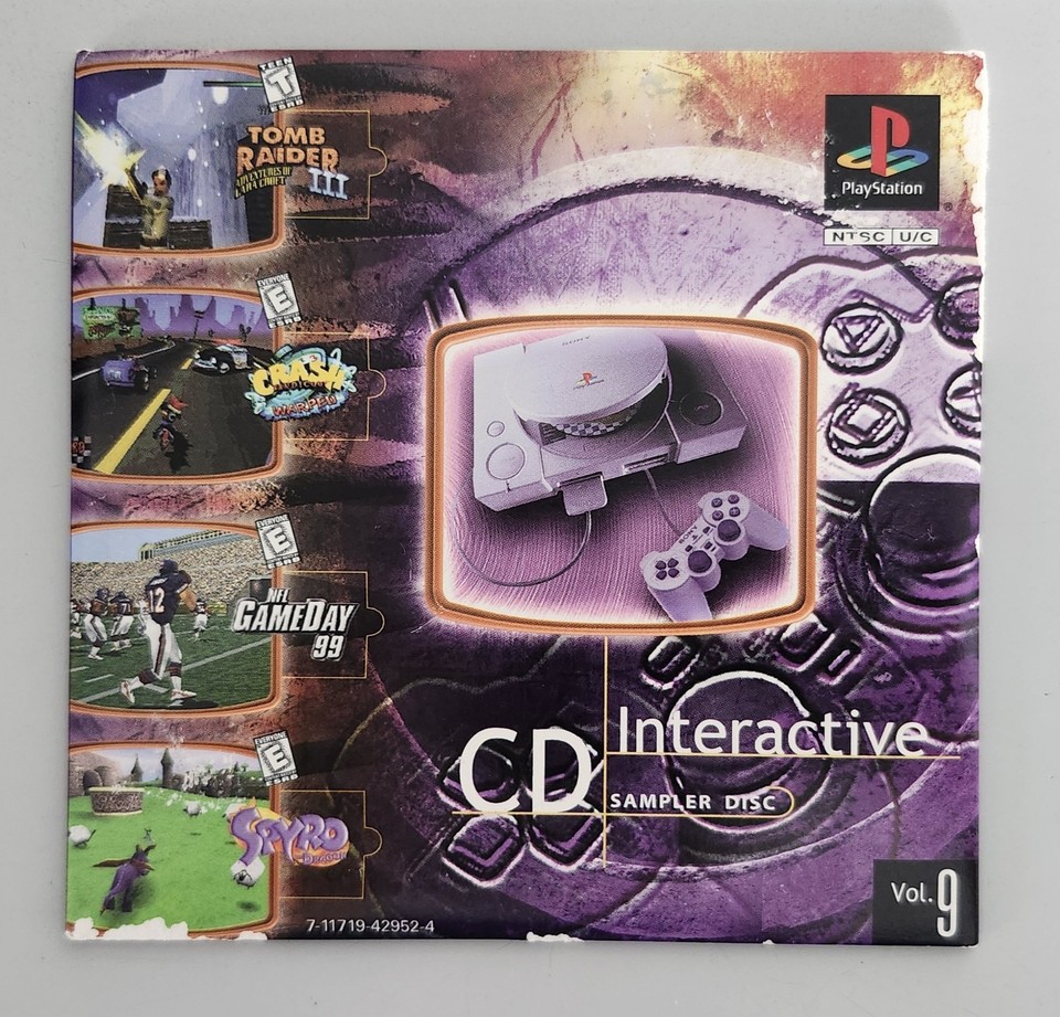 Sony PlayStation 1 PS1 CD Interactive Sampler Disc Vol. 9 Demo | eBay