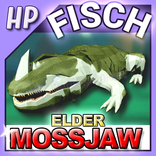 🐟 FISCH | ELDER MOSSJAW ⚡ELDER MOSSRIPPER ROD • FASTEST DELIVERY⚡ fish ...