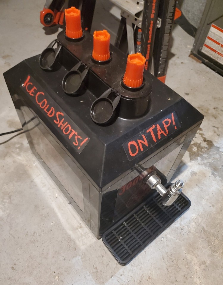 Jagermeister Tap Machine 3 Bottle Shot Chiller- Jemus Sold As Is | eBay