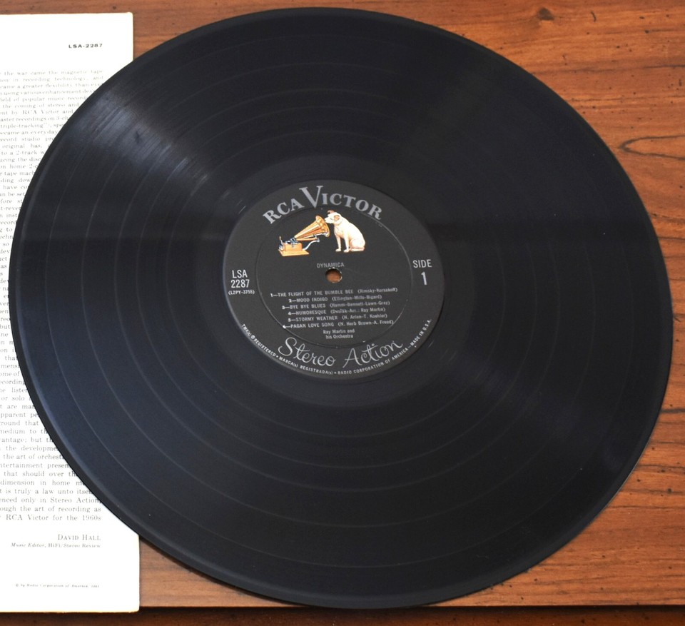1961 RCA Victor Album The Sound Your Eyes Can Follow Ray Martin & His ...