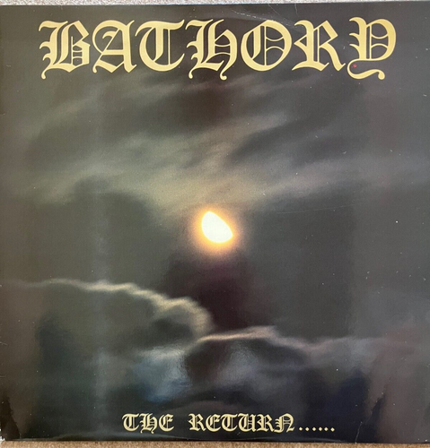 Bathory / The Return , 1985 Rare Black Mark Label BMLP666-II LP JAPAN 美品 Vinyl | eBay