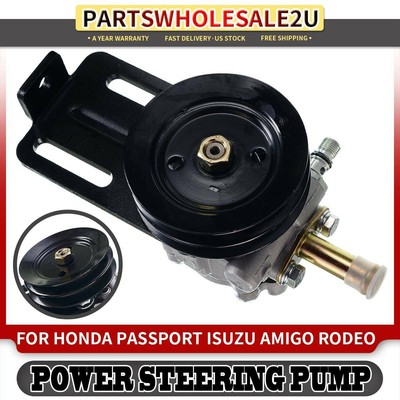 Aluminum Power Steering Pump w/ Pulley for Isuzu D-MAX Pickup 2.5L ...