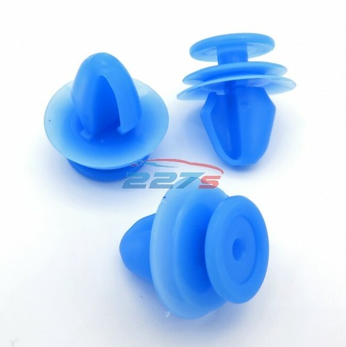 10x Blue Interior Trim Panel, Tailgate & Boot Lining Trim Clips ...