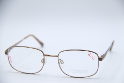 NEW CHARMANT CH 8177 BR BRONZE BROWN GUNMETAL AUTHENTIC FRAMES EYEGLASSES 52-19 | eBay