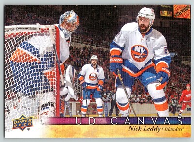 NICK LEDDY 2017-18 UPPER DECK CANVAS 17-18 NO C56 37423 | eBay