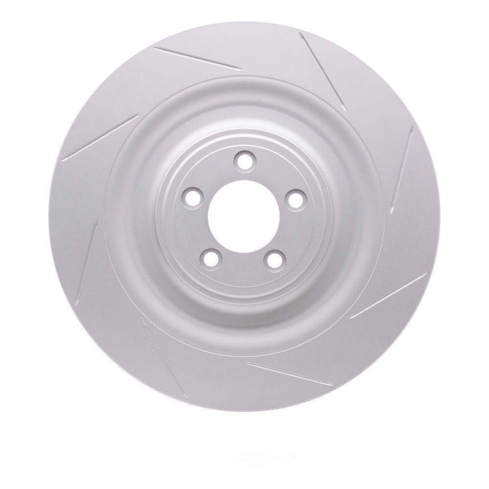 Disc Brake Rotor-Hi-carbon Alloy Geomet Coated Rotor - Slotted DFC fits ...