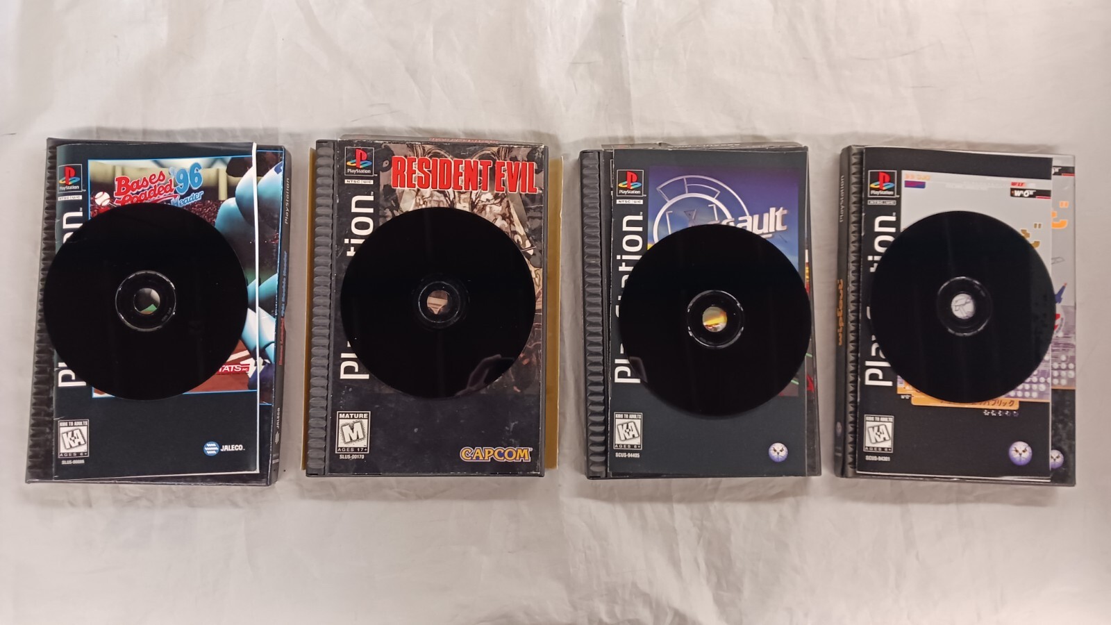 Lot of 4 Long Box PlayStation PS1 Games | eBay