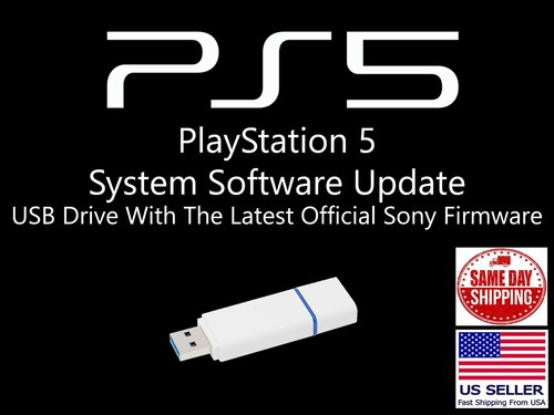 PlayStation 5 PS5 Update Install USB Flash Drive Latest Official Sony ...
