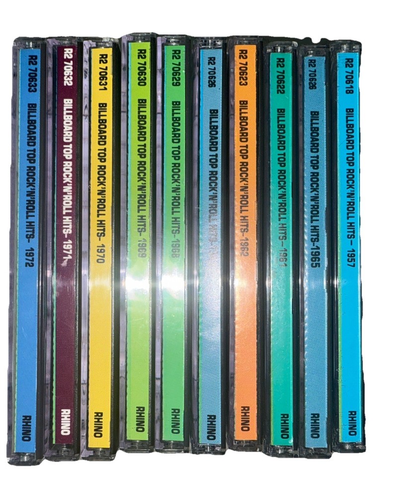 Billboard Top Hits CD Lot of 10 1957- 1972 F4 | eBay