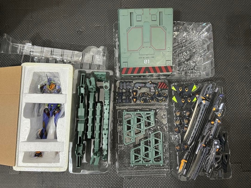 Evangelion Unit 01 EVA 01 Action Figure Metal Build Bandai | eBay