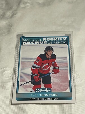 2021-22 O-PEE-CHEE Hockey Tyce Thompson RC Marquee Rookies Card #522 ...