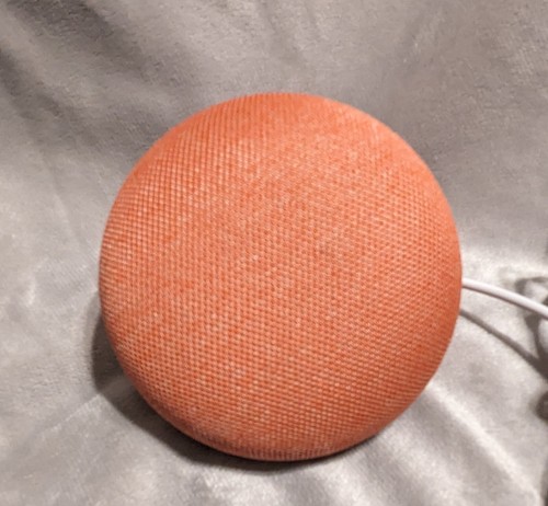 Google Home Model HOA Mini Smart Assistant Bluetooth Speaker With Power ...