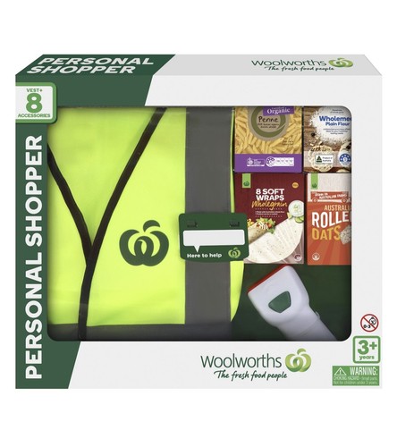 Woolworths Mini Supermarket Kids Online Picker (Personal Shopper) Dress Up Set | eBay