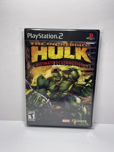 Incredible Hulk: Ultimate Destruction PS2 (Sony PlayStation 2 2005 ...