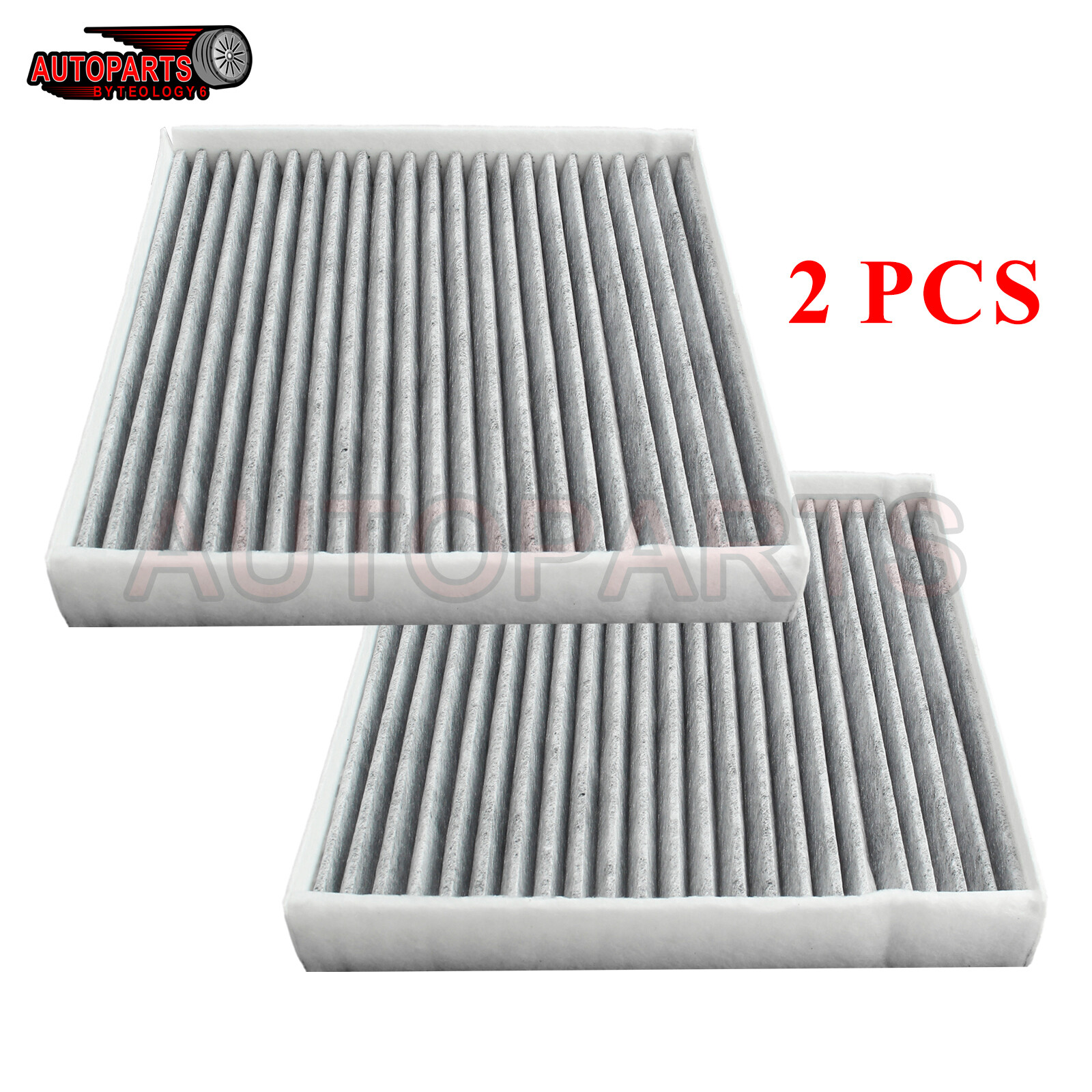 2x For Kia Soul Sportage Seltos Hyundai Tucson Venue Carbon Cabin Air ...