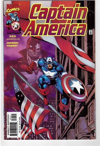 Captain America #33 Sept 2000 Marvel Comic Book Josh Hoard Falcon ...