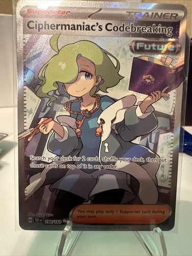 Pokemon Ciphermaniacs Codebreaking Fullart TEF 198/162 Temporal Forces ...